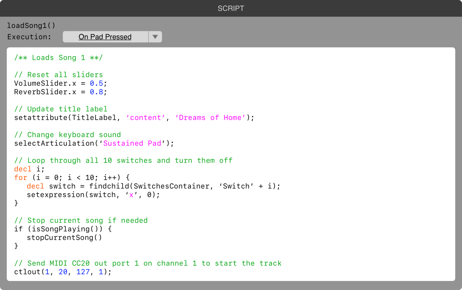 Lemur - MIDI Kinetics