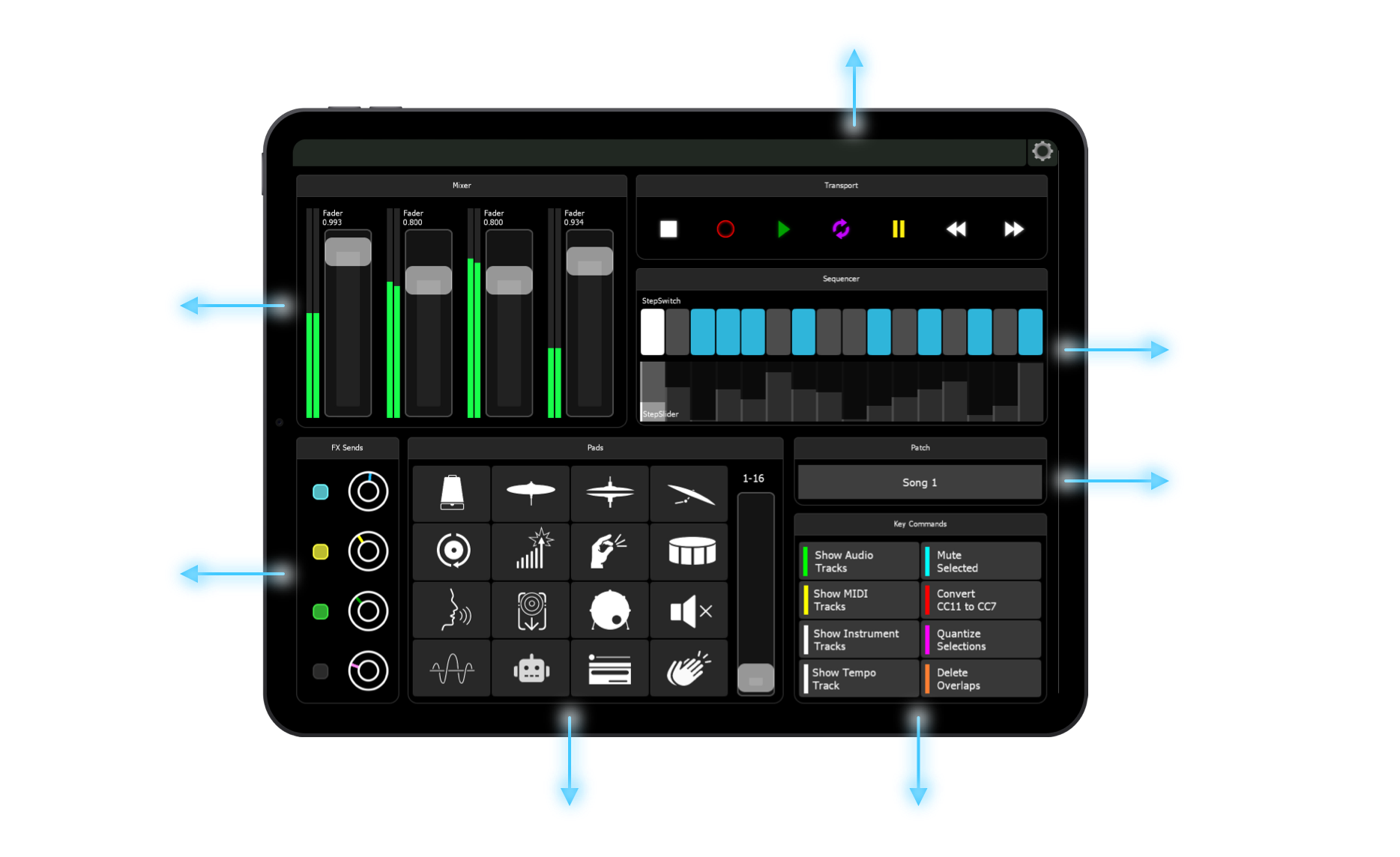 Lemur - MIDI Kinetics