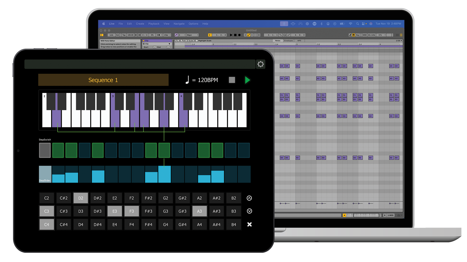Lemur - MIDI Kinetics